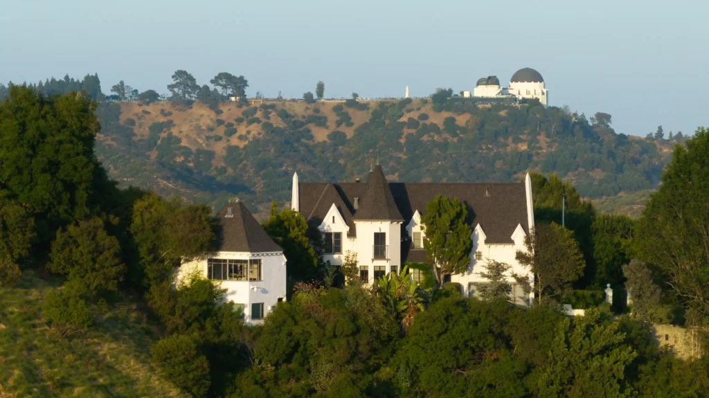 Castle once owned by The Beatles with views of Hollywood sign on market ...