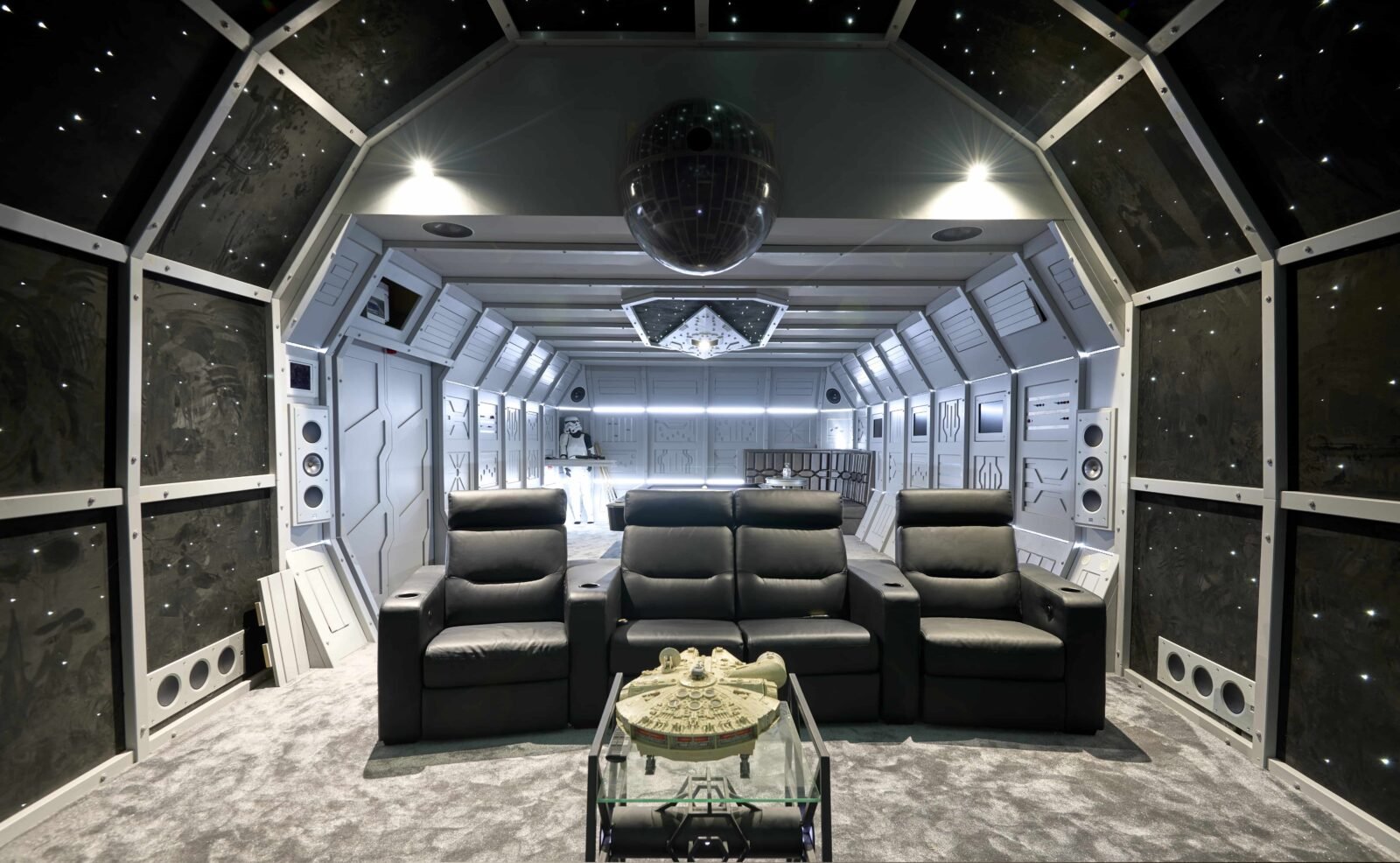Five-bed house for sale at £1.75m but it has secret Star Wars cinema ...