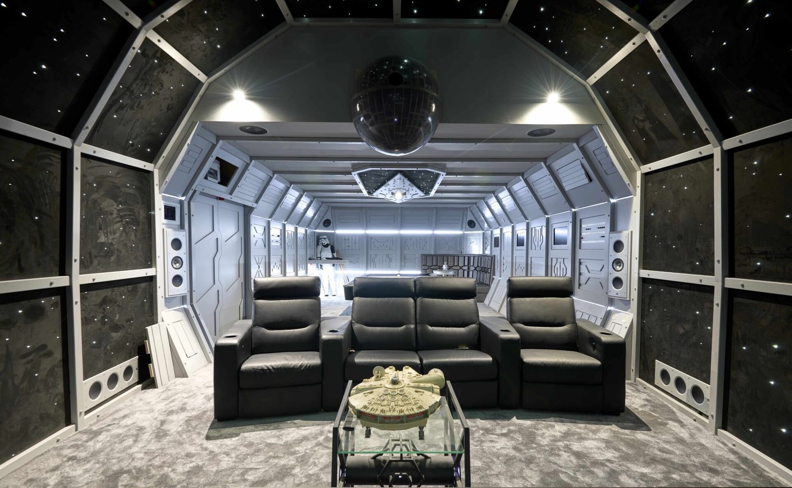 Five-bed house for sale at £1.75m but it has secret Star Wars cinema ...