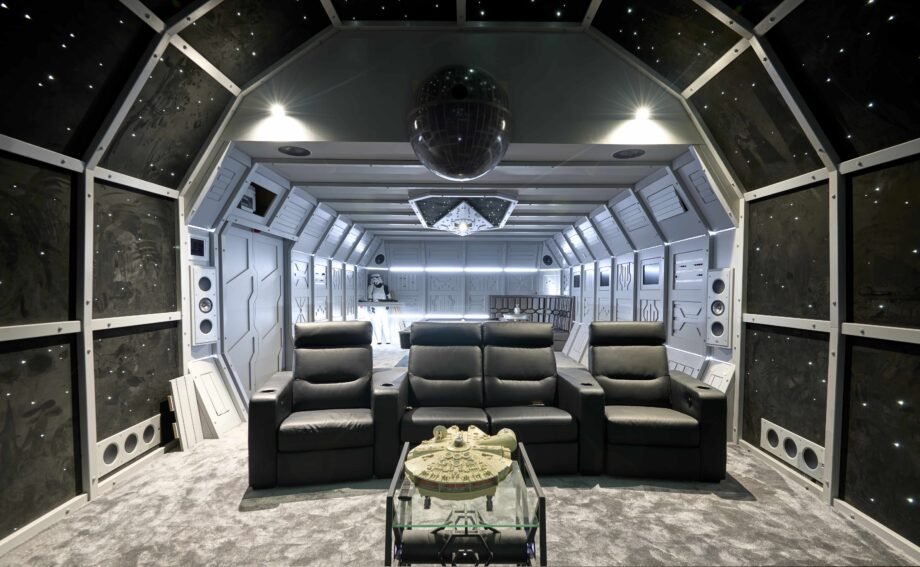 Five-bed house for sale at £1.75m but it has secret Star Wars cinema ...