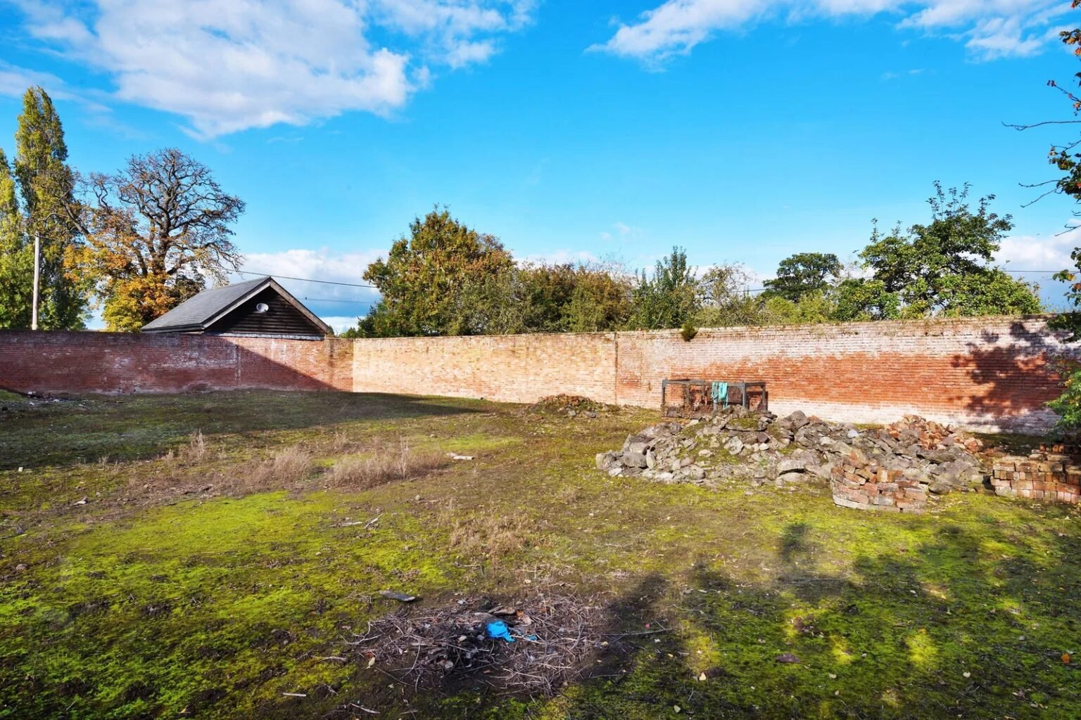 Six-bed 17th century manor with acre of walled gardens on sale for just ...